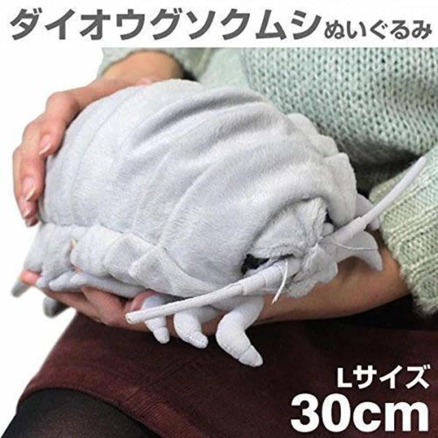DEEP SEA CREATURE Giant Isopod Realistic Stuffed Plush Doll (L Size ...