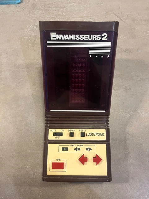 JEU ÉLECTRONIQUE VINTAGE LUDOTRONIC ENVAHISSEURS 2 EUR 80,00 - PicClick FR