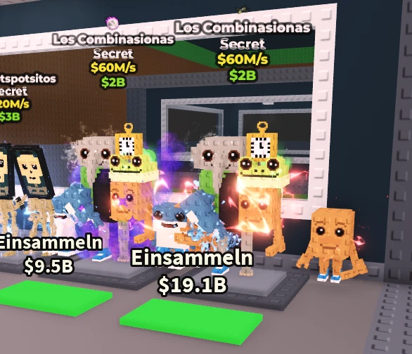 2X 60M los combination steal a brainrot £7.39 - PicClick UK