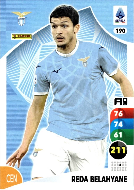PANINI CALCIATORI 2025-26 2026 Adrenalyn XL CARD N.190 Reda Belahyane - Lazio - EUR 1,00 ...