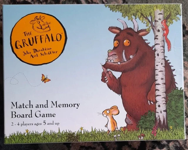 THE GRUFFALO MATCH & Memory Board Game. Boxed & Complete £3.49 ...