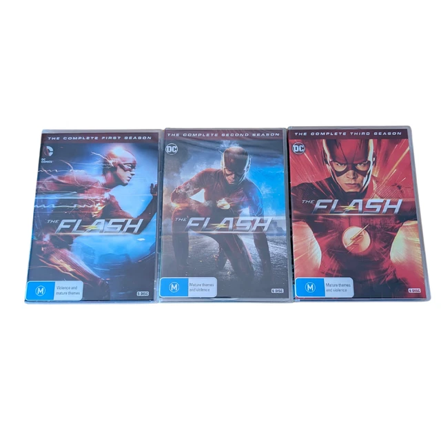 THE FLASH- COMPLETE Series Season 1,2,3 DVDs Boxset £5.59 - PicClick UK