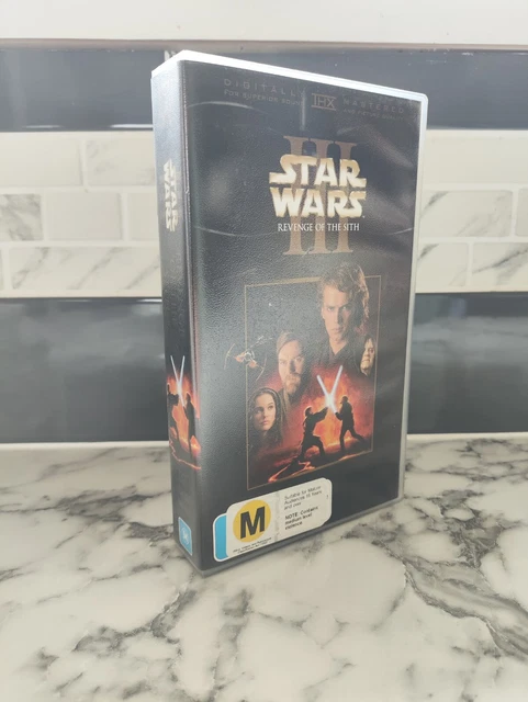 RARE TAPE - Star Wars Episode III: Revenge of the Sith (VHS, 2005) £308 ...