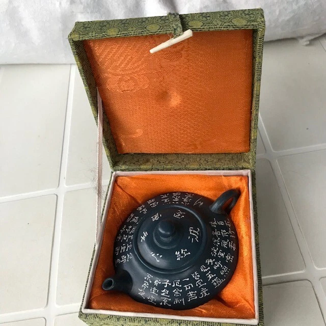 ANCIENNE MINI THEIRE CHINOISE de COLLECTION dans COFFRET - IMPORTE par ...