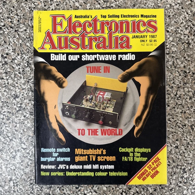 ELECTRONICS AUSTRALIA 1987 Magazine Bundle - 5 x Monthly Issues £16.00 ...