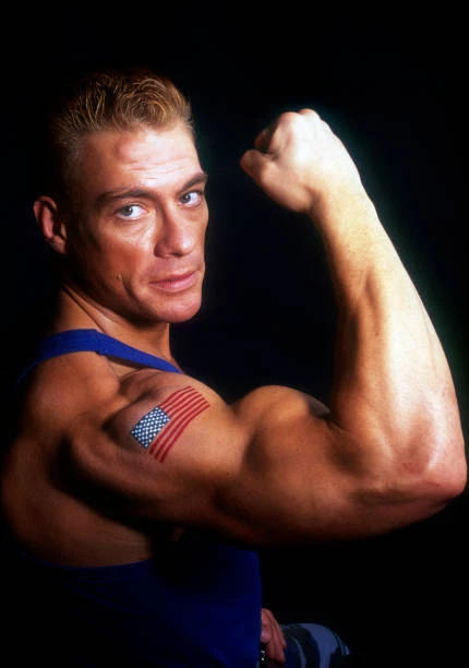 BELGIAN ACTOR JEAN-CLAUDE Van Damme in Street Fighter on July 21 - Old ...