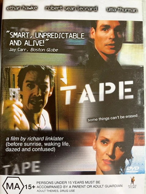 TAPE DVD 2001 Richard Linklater Ethan Hawke Uma Thurman BRAND NEW! EUR ...