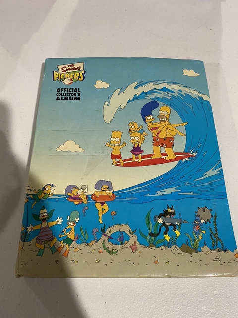 THE SIMPSONS PICKERS *FULL COMPLETE SET* 120/120 with Official ...