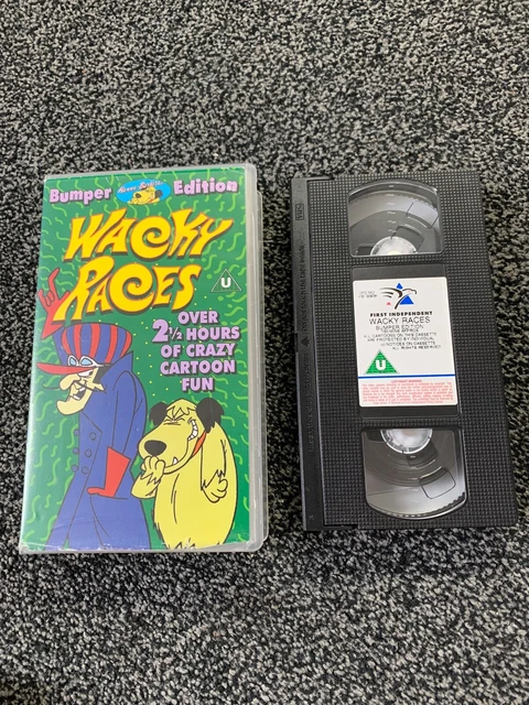 WACKY RACES BUMPER Edition Hanna Barbera Pal Vhs Video Kids Children ...