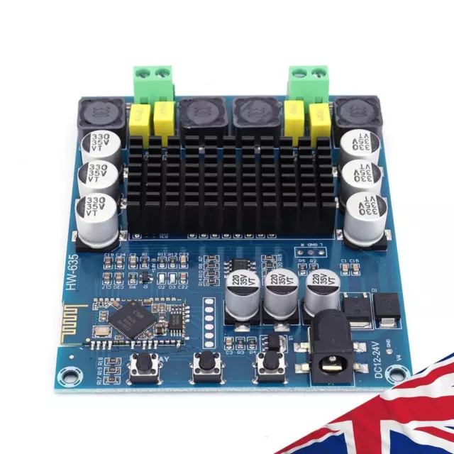 TPA3116D2 AMPLIFIER BOARD DC12-24V Bluetooth-compatible 4.0 Dual ...