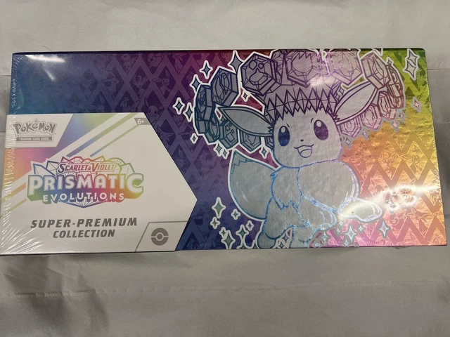 POKÉMON PRISMATIC EVOLUTIONS Super Premium Collection SPC - Brand New ...