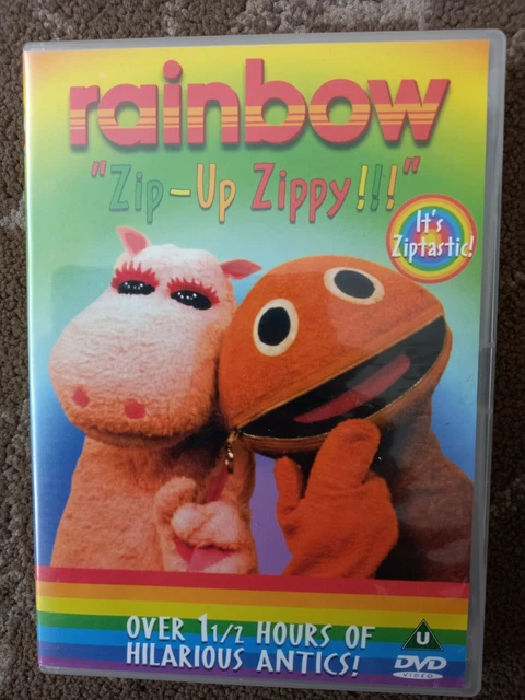 Rainbow Zip Up Zippy Dvd Retro Kids 7 Episodes 7 99 Picclick Uk