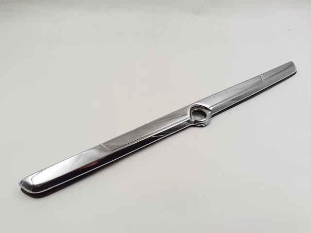 JAGUAR XJ40 XJ6 Xj12 Rear Boot Lid Plinth Back Chrome Light Trunk Trim ...