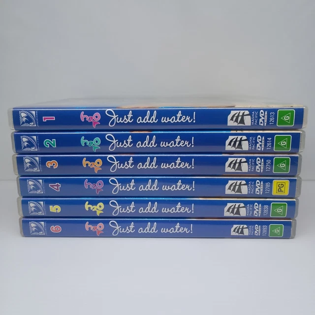 H20 JUST ADD Water Season 1 Vol 1-6 DVD AUS TV Series PAL Region 4 $49. ...