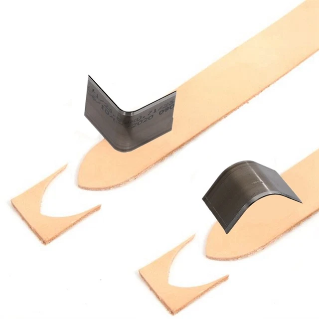 OUTILS D'ARTISANAT EN Cuir Coin Rond Coupe-Main PoinçOn en Cuir Outils ...