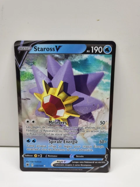 A1 CARTE POKÉMON Staross V 030/189 EUR 5,90 - PicClick FR