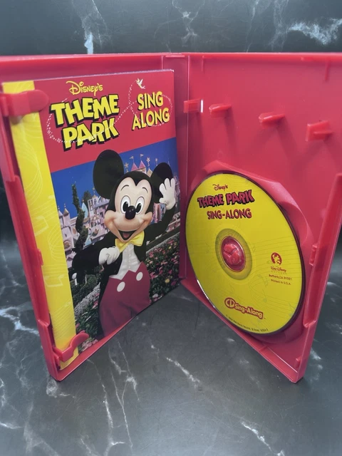 DISNEY'S / THEME Park / Sing Along / CD / 2002 Mickey Mouse / CD ONLY £ ...