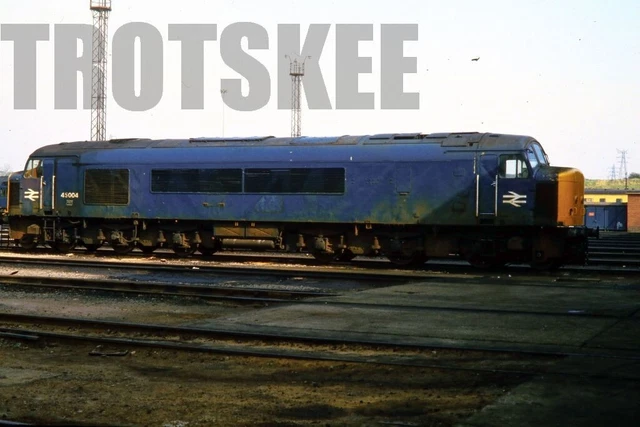 35MM SLIDE BR British Rail Diesel Loco 45004 Class 45 1985 Toton ...