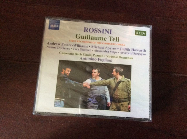 ROSSINI - GUILLAUME Tell Wilhelm [3 CD Box] NEU OVP Andrew Foster ...