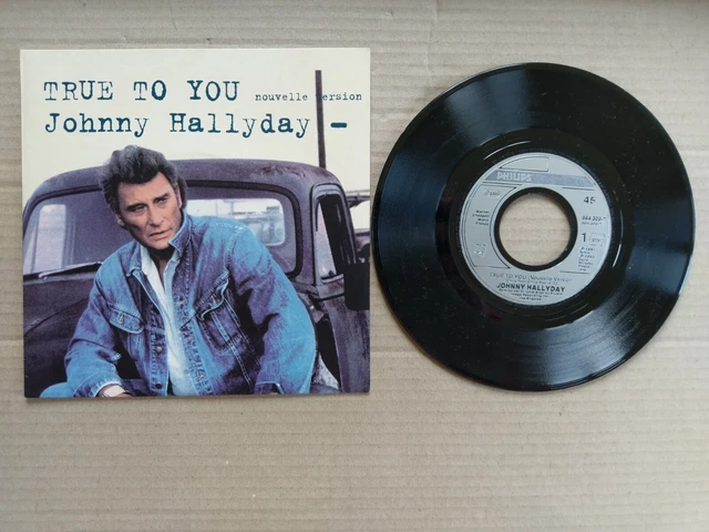 45 TOURS JOHNNY HALLYDAY TRUE TO YOU Nouvelle version LA GUITARE FAIT MAL EUR 20,00 - PicClick FR