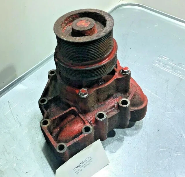 CUMMINS ISX QSX 15 Water Coolant Pump And Housing 3687591 OEM $182.21 ...