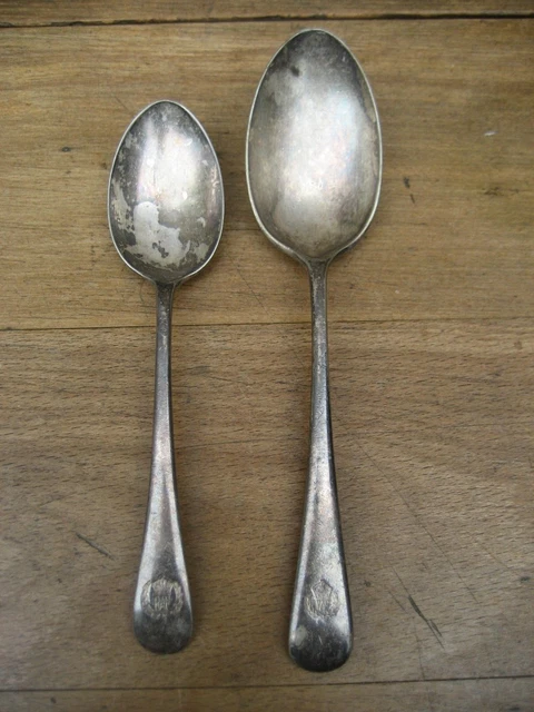 WW2 RAF SERVING spoon and dessert spoon, Air Ministry mess hall £12.00 ...