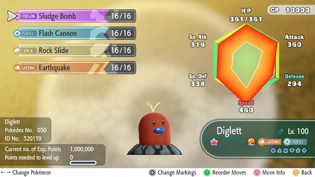 POKEMON LET’S GO Pikachu/Eevee 6IV Max AV Shiny Alolan Diglett £0.99 ...