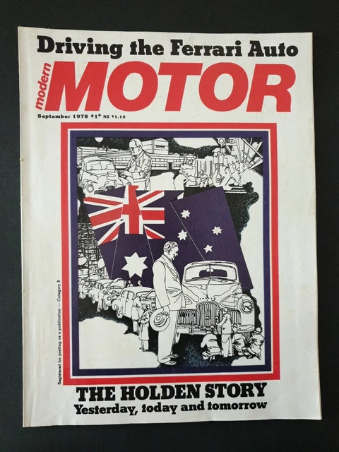 MODERN MOTOR - Vintage Australian Car Magazine Vol.25 No.2 July 1978 ...