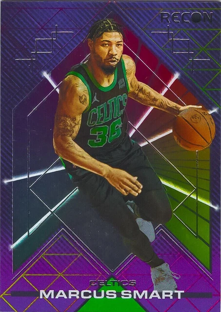 CARTE STOCK ÉPAISSE Marcus Smart 2021-22 Recon Basketball Hobby #114 ...