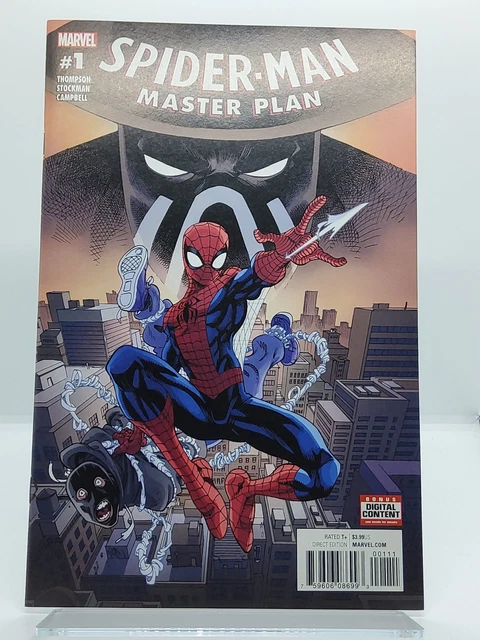 SPIDER-MAN MASTER PLAN 1A Stockman Marvel 2017 £2.52 - PicClick UK