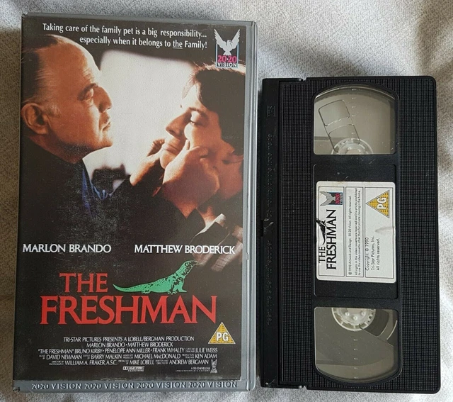 THE FRESHMAN (VHS) BIG BOX - Matthew Broderick + Marlon Brando + Frank ...
