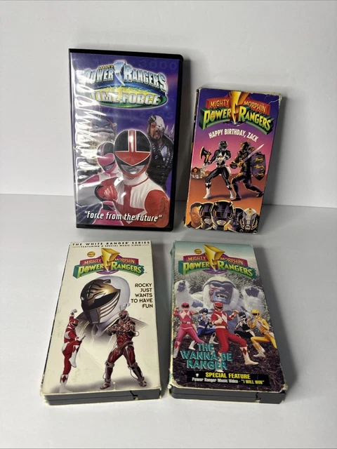 VINTAGE POWER RANGER VHS Lot 90’s £3.09 - PicClick UK