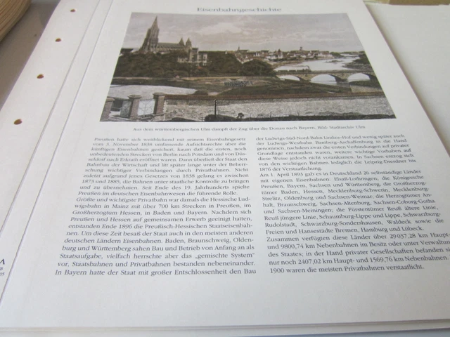 DEUTSCHES EISENBAHN ARCHIV 1 Eisenbahngeschichte 1205 Länderbahnen vor ...