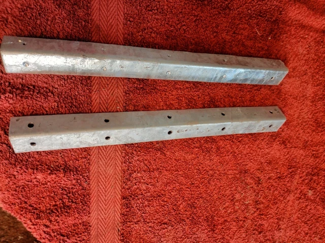 LAND ROVER SERIES 1 Rear Tub Corner Cappings X 2 Good Condition For ...