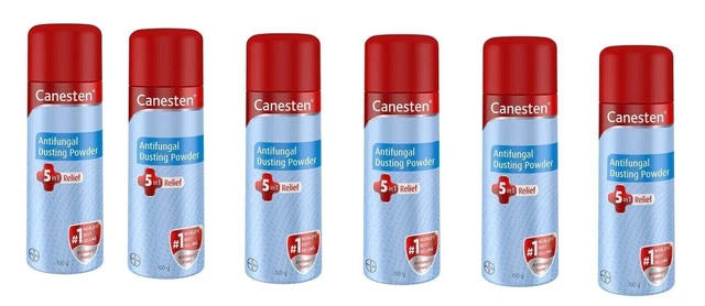 CANESTEN NO.1 5IN1 Relief Antifungal Dusting Powder for Itching 100g ...
