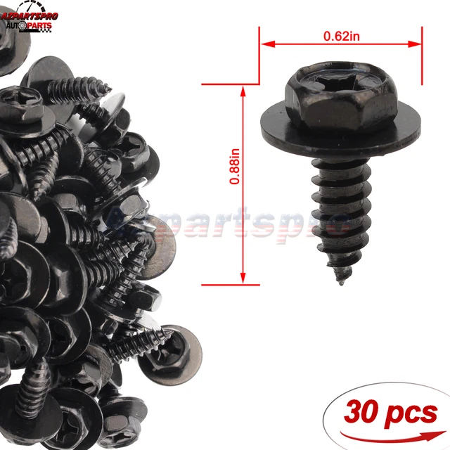 30X SCREW BOLT Retainers Fender Liner Under Cover For Scion 2016 iM ...