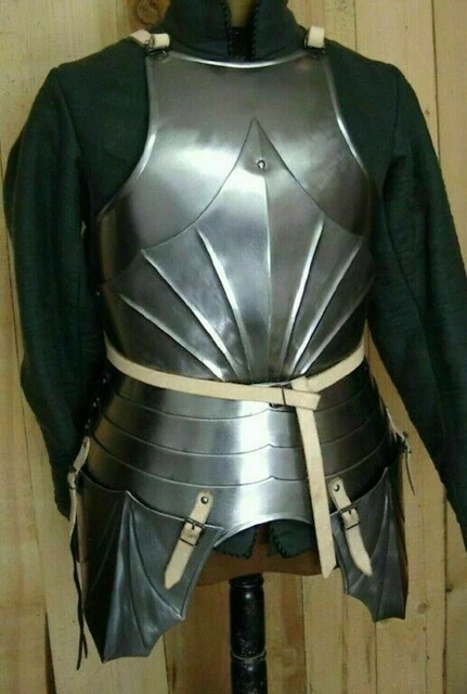 MEDIEVAL HALF ARMOR Suit Knight Cuirass Battle Armour Wearable Warrior ...