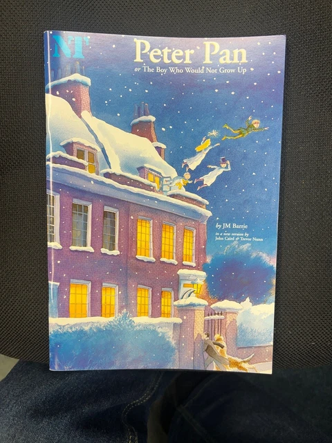 PETER PAN NATIONAL THEATRE Cast List Ticket Programme Jenny Agutter Ian ...