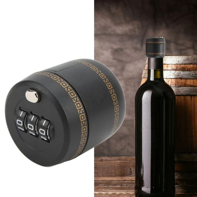 WINE CAP DIGITAL Lock Whiskey Bottle Password Digital Lock Liquor ...
