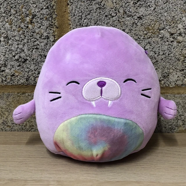 SQUISHMALLOWS ROU THE Seal Soft Plush Toy Stuffed Teddy Squishy Rainbow ...