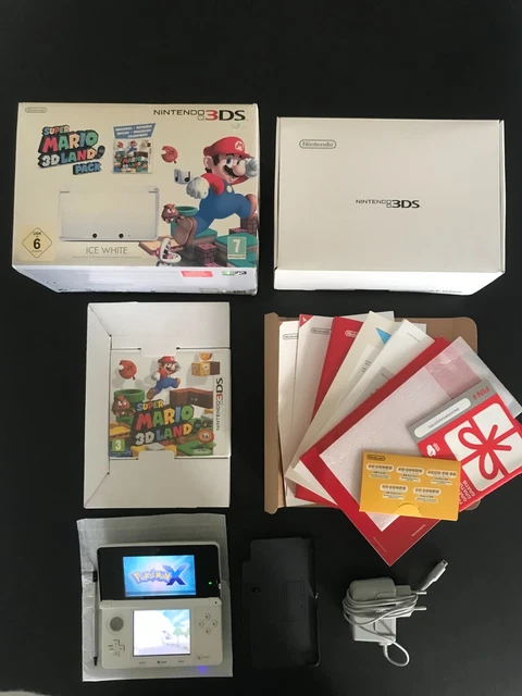 CONSOLE NINTENDO 3DS Super Mario 3D Land Pack 100% COMPLET (sans ...
