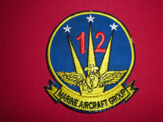 VIETNAM WAR PATCH USMC Marine Aircraft Group MAG-12 In CHU LAI, VIETNAM ...