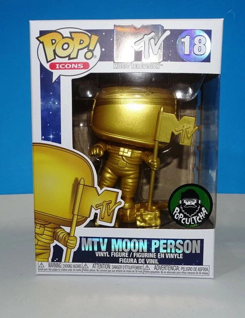 FUNKO POP! MTV Moon Person Gold Popcultcha Exclusive #18 +P/Prot $34.25 ...