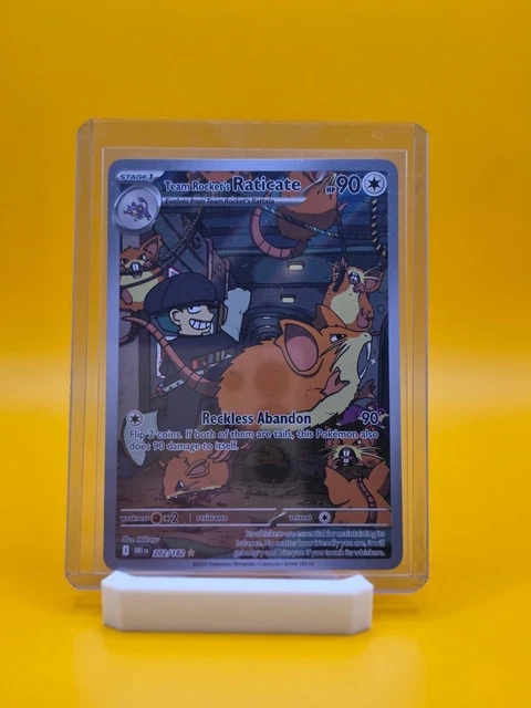 POKÉMON TCG TEAM Rockets Raticate Card 202/182 Destined Rivals £9.80 ...