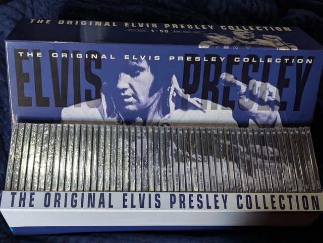 THE ORIGINAL ELVIS Presley Collection 50 CD Box Set 1996 - Sealed CDs ...