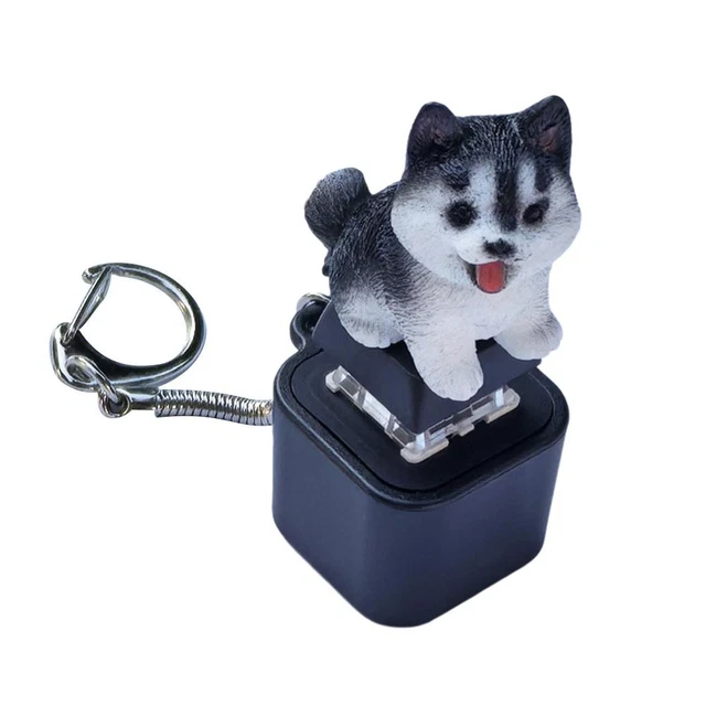 LIGHT-UP RECHARGEABLE DOG Button Squeaker Toy for Stress Relief and ...