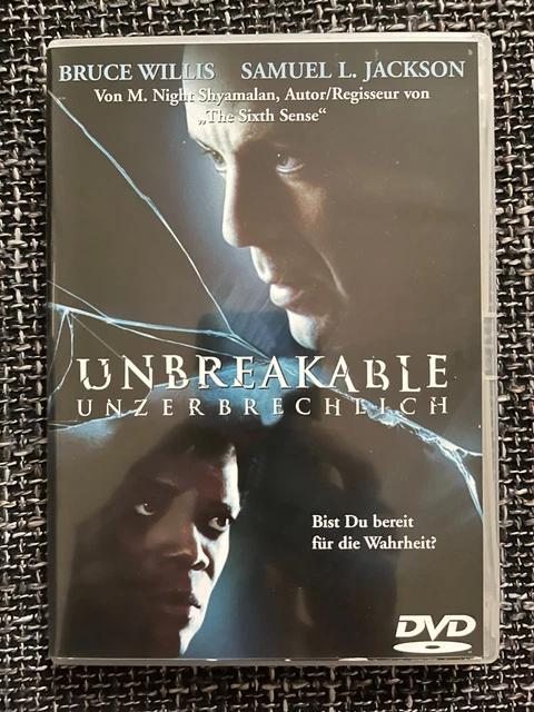 ~~UNBREAKABLE - UNZERBRECHLICH -- Bruce Willis, Samuel L. Jackson~~ EUR ...
