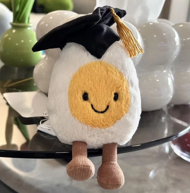 JELLYCAT GRADUATION BOILED Egg Doll | Seasonal Limited Edition for ...