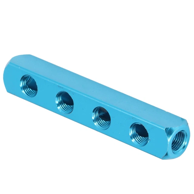 PNEUMATIC MANIFOLD BLOCK Splitter Manifolds Air Distribution Block ...