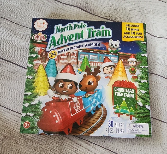 NEW THE ELF On The Shelf North Pole Advent Train -24 Playable Surprises ...